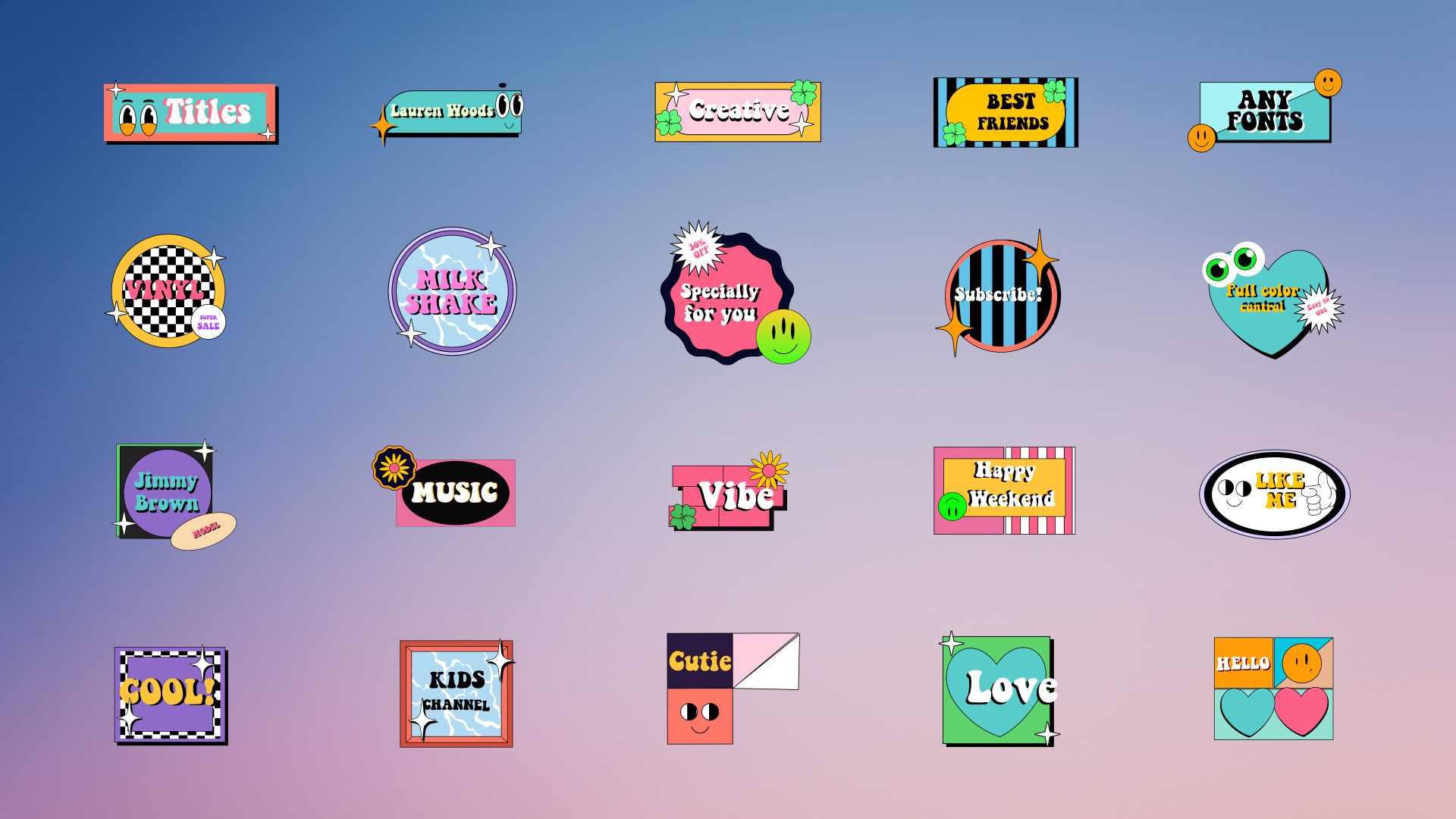 Creative Titles | After Effects
