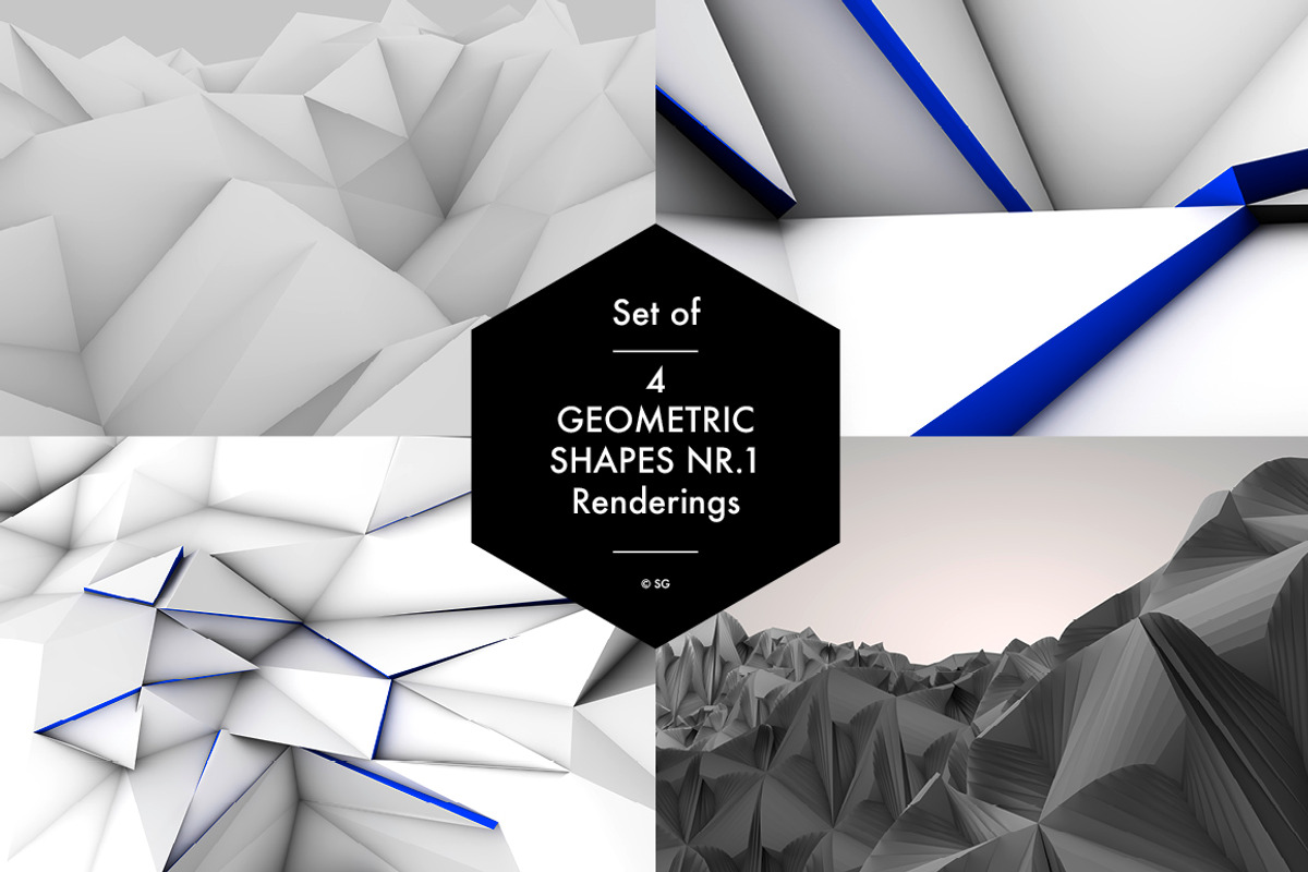 Geometric Shapes Nr.1, a Graphic by helloSG
