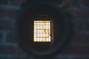 Window Through a Pipe, an Abstract Photo by Matt Jones