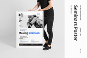 Corporate Seminar Poster/Flyer, a Flyer Template by BOXKAYU