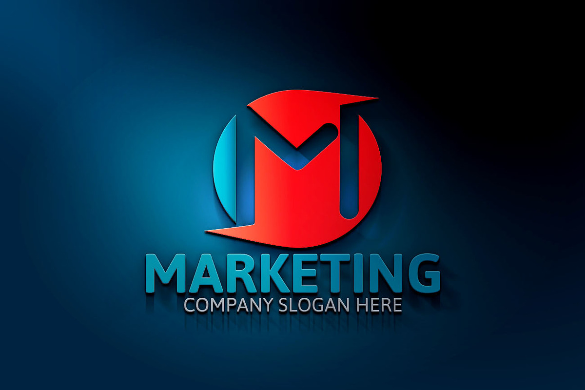 Marketing Logo, a Branding & Logo Template by Josuf Media
