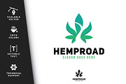 Hemproad Logo, a Branding & Logo Template by Scredeck