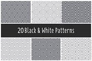 Black & White Patterns - Vector(ai) | Graphic Patterns ~ Creative Market