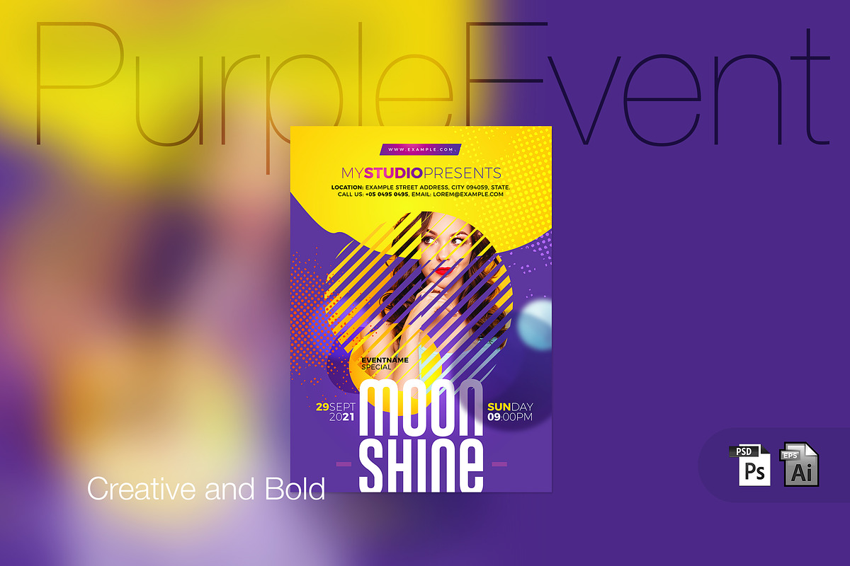 20 Best EVENT POSTERS and Flyers, a Flyer Template by GoldenPixelStudio