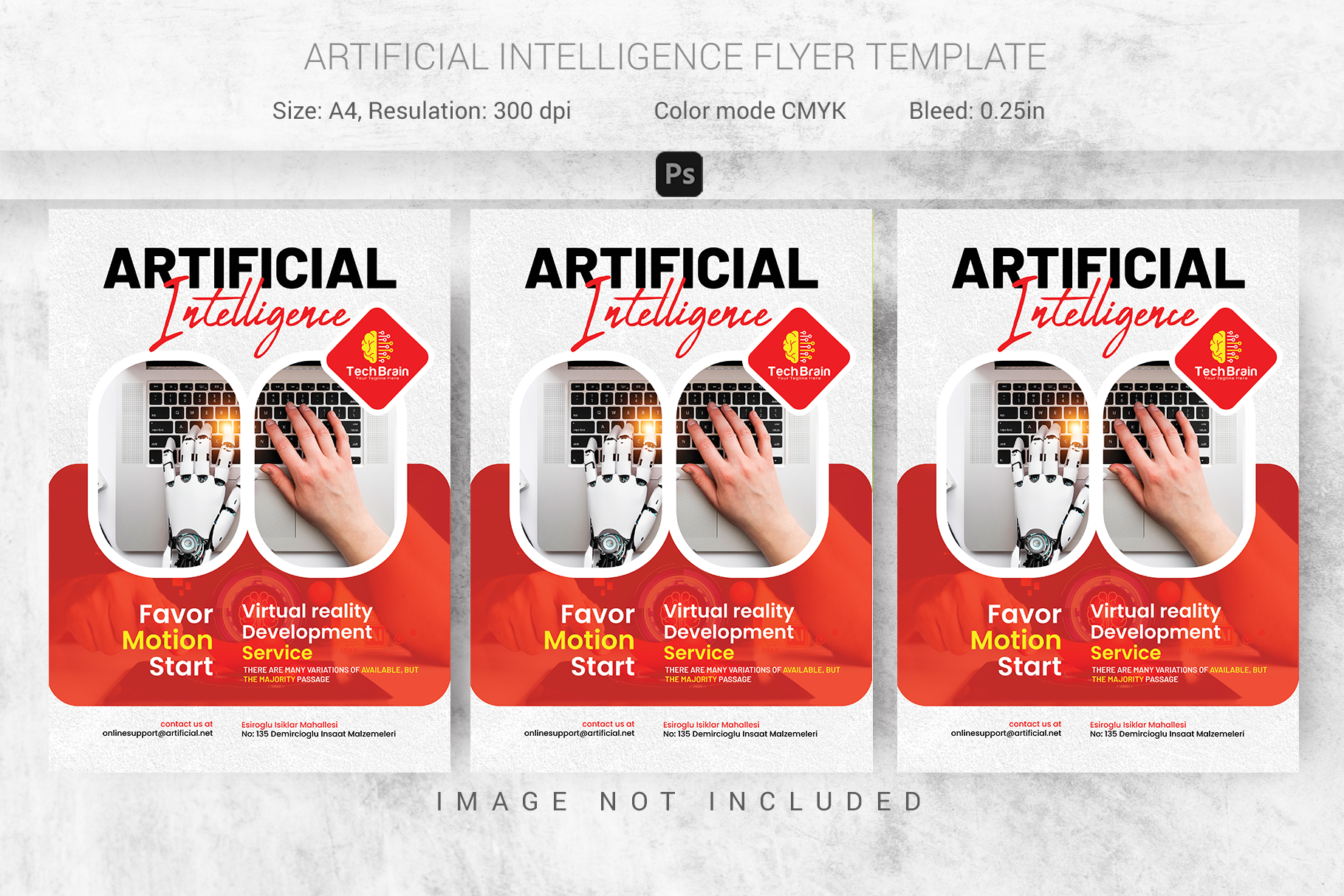 Artificial-intelligence Flyer, a Flyer Template by Creativpixl