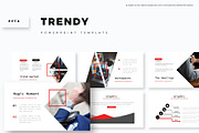 Trendy - Powerpoint Template, a Presentation Template by AQR Studio