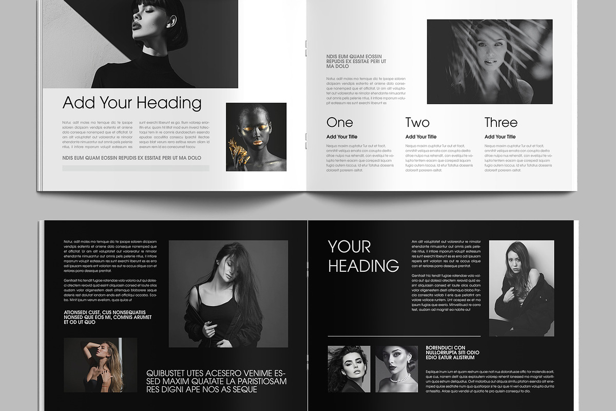 Editorial Luxury Fashion Magazine