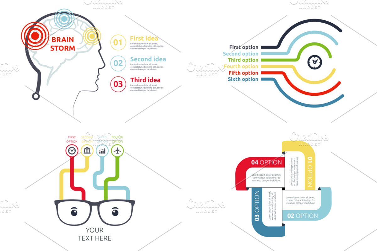 Flexible Infographic Bundle, a Presentation Template by Infographic ...
