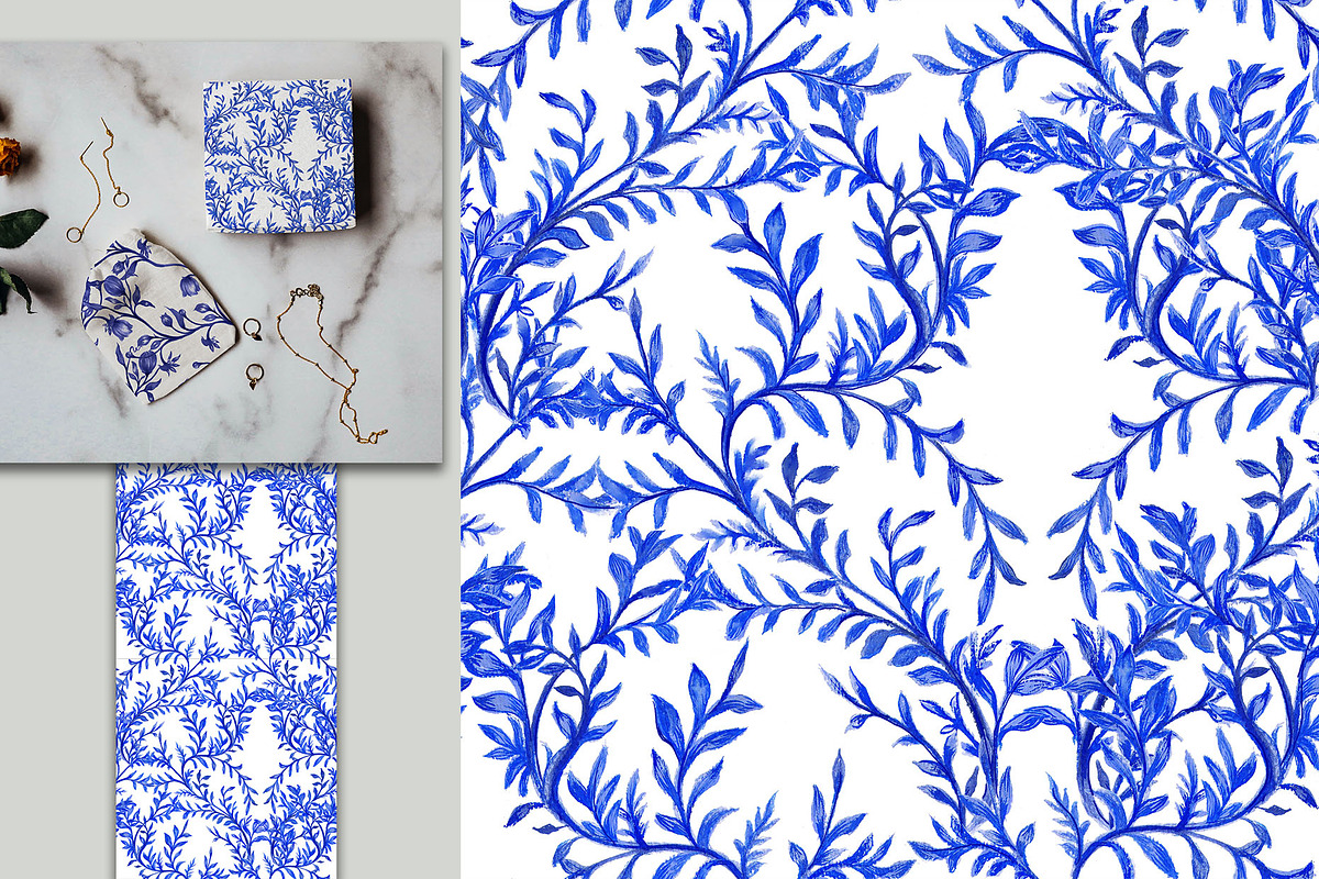 9 JPG/ Classic flower, Chinoiserie, a Pattern Graphic by Theraphosath