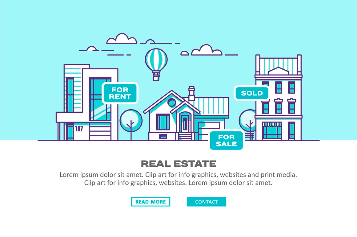 Real Estate Concept, a Work Illustration by Faber14