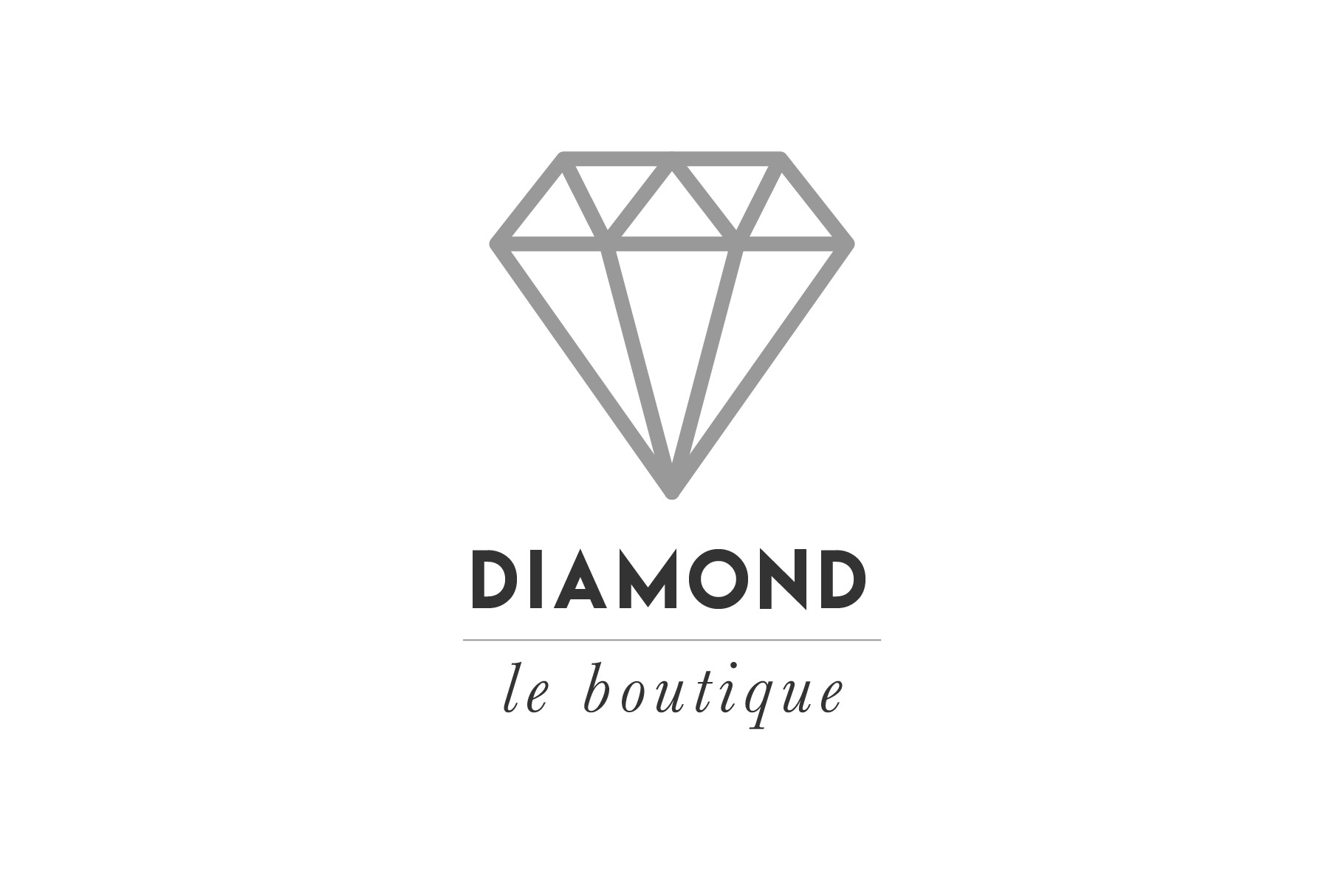 Diamond Logo Template Set, a Branding & Logo Template by Krafti Lab