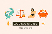 Zodiac signs, an Object Illustration by Twisted Tail