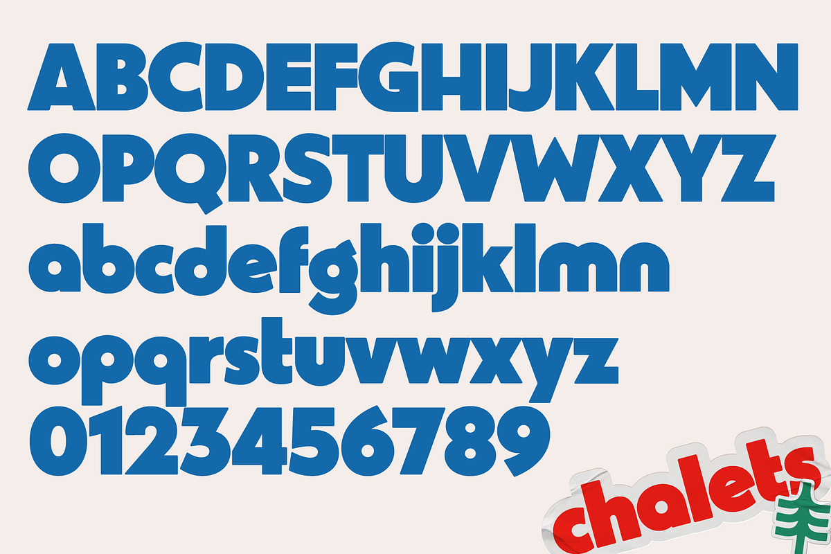 Chalets Font Free Download - Fontaza