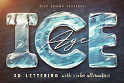 Ice Age - 3D Lettering, a Graphic by MIIM