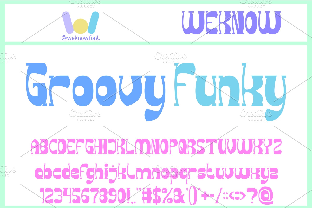 Groovy Funky font