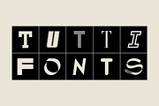 Tuttifonts – 23 Fonts Bundle, a Font by Stefano Giliberti