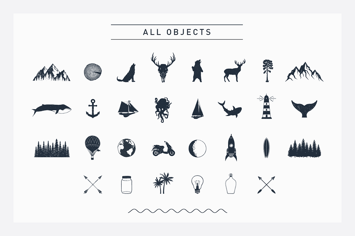 Nordicus. 60 Creative Logos, an Illustration by Cosmic Store