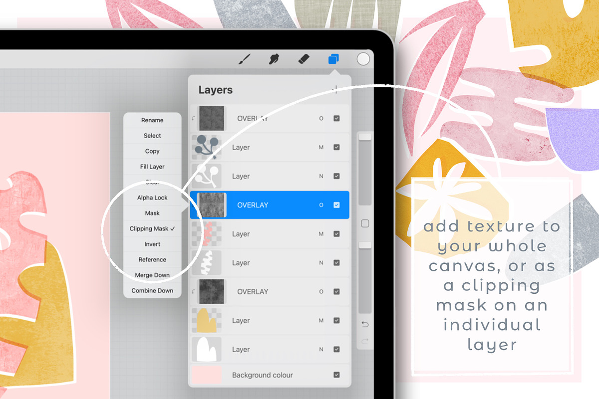 Overlay Brushes for Procreate, a Brush Add-On by UPROOT | Creative Market