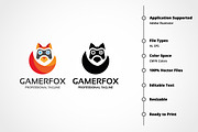Gamer Fox Logo, a Branding & Logo Template by Design_Planet