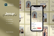 Jenar - Fashion Social Media Pack, a Social Media Template by Hilal RF