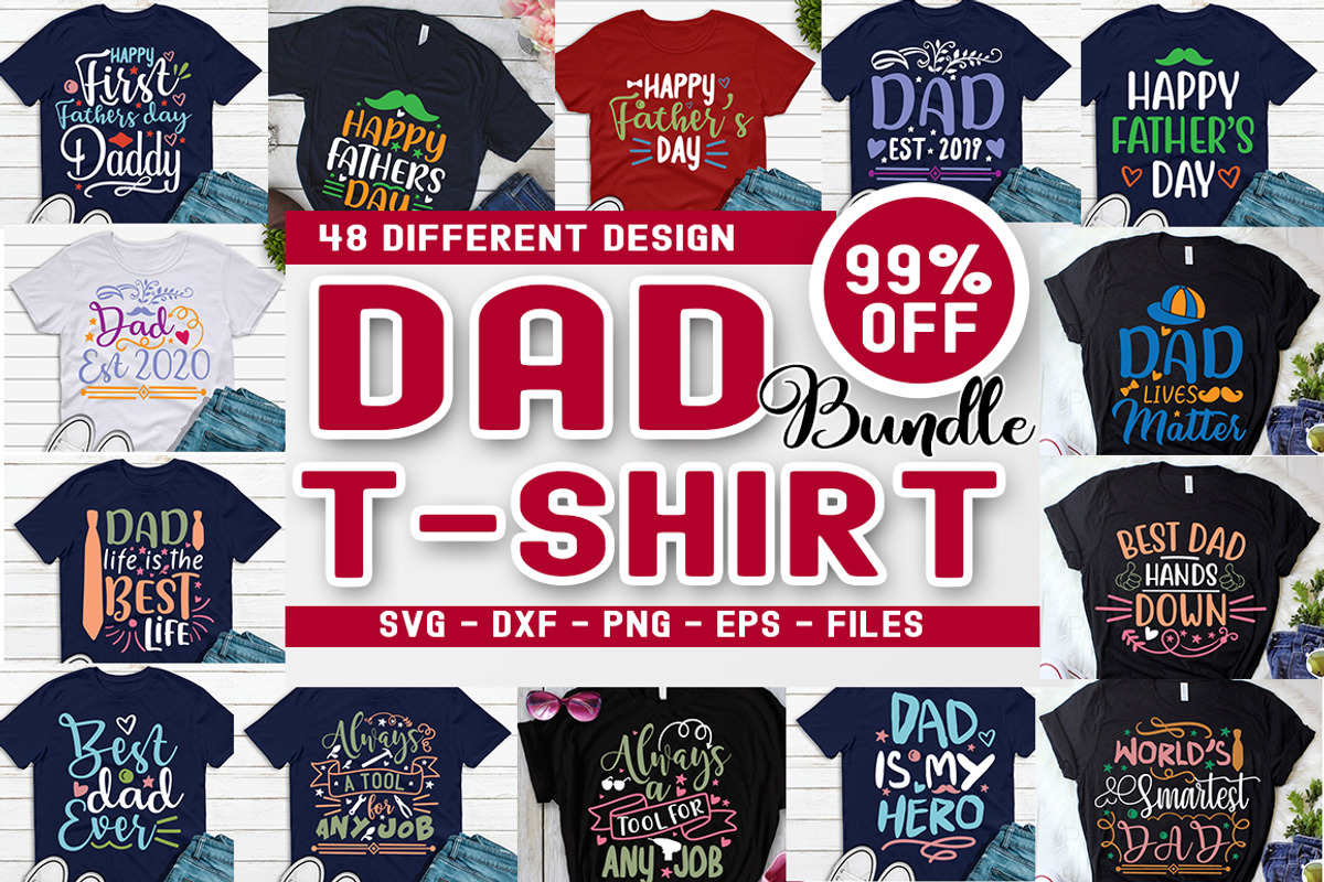 Dad Tshirt Design Big Bundle, an Object Graphic by DESIGNAVO