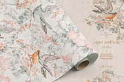 Pastel Floral Luxury Pattern, a Pattern Graphic by paper aesthetic