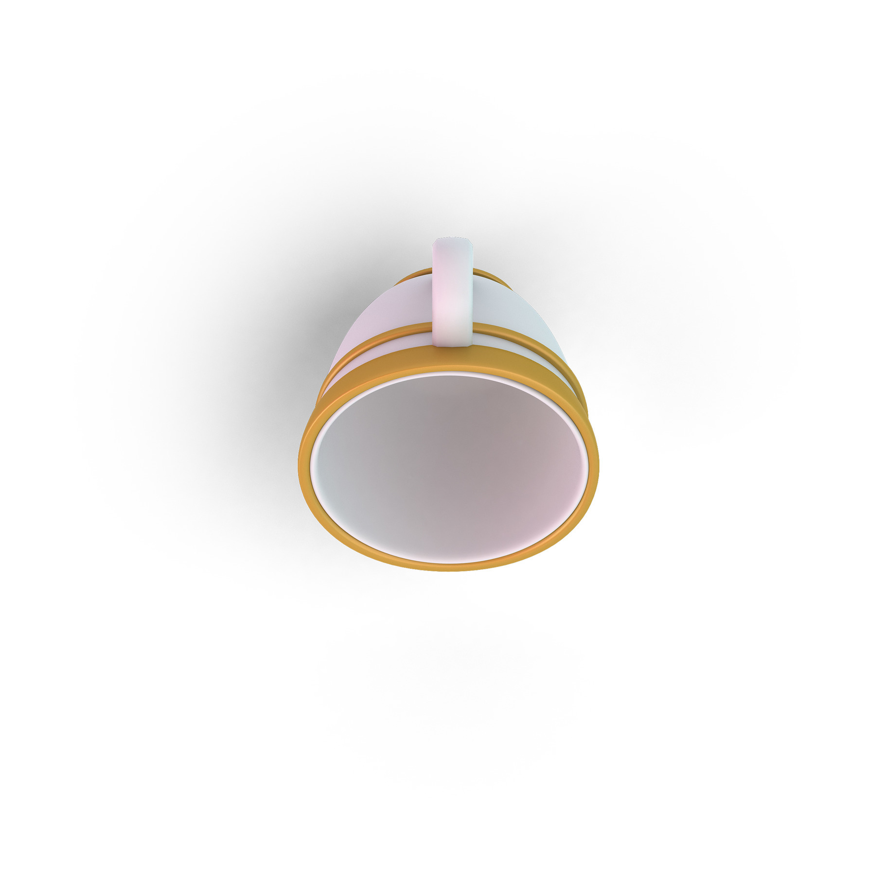Turkish Coffee Cup Top View