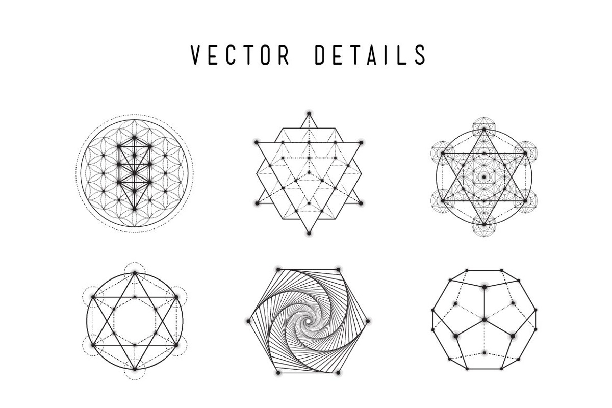 Ultimate Sacred Geometry Bundle, an Illustration by S K Y B O X