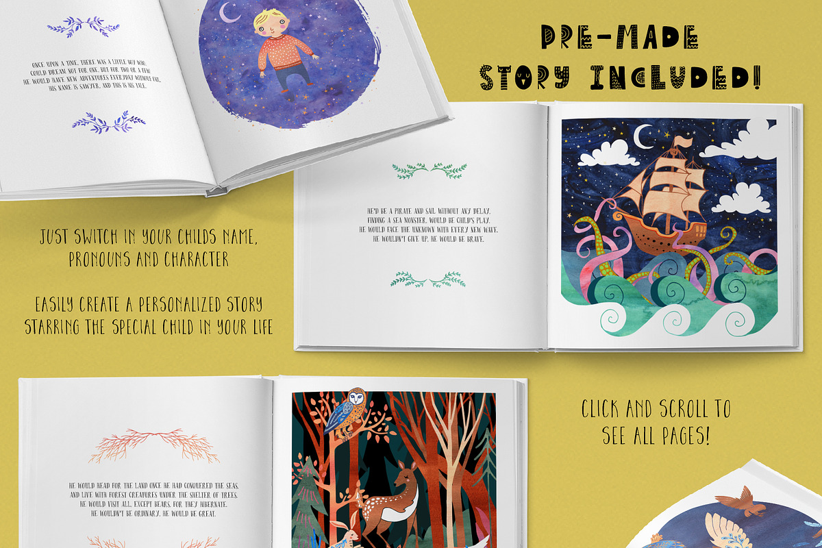 The Children's Book Collection, an Animal Illustration by Barn Owl Studio