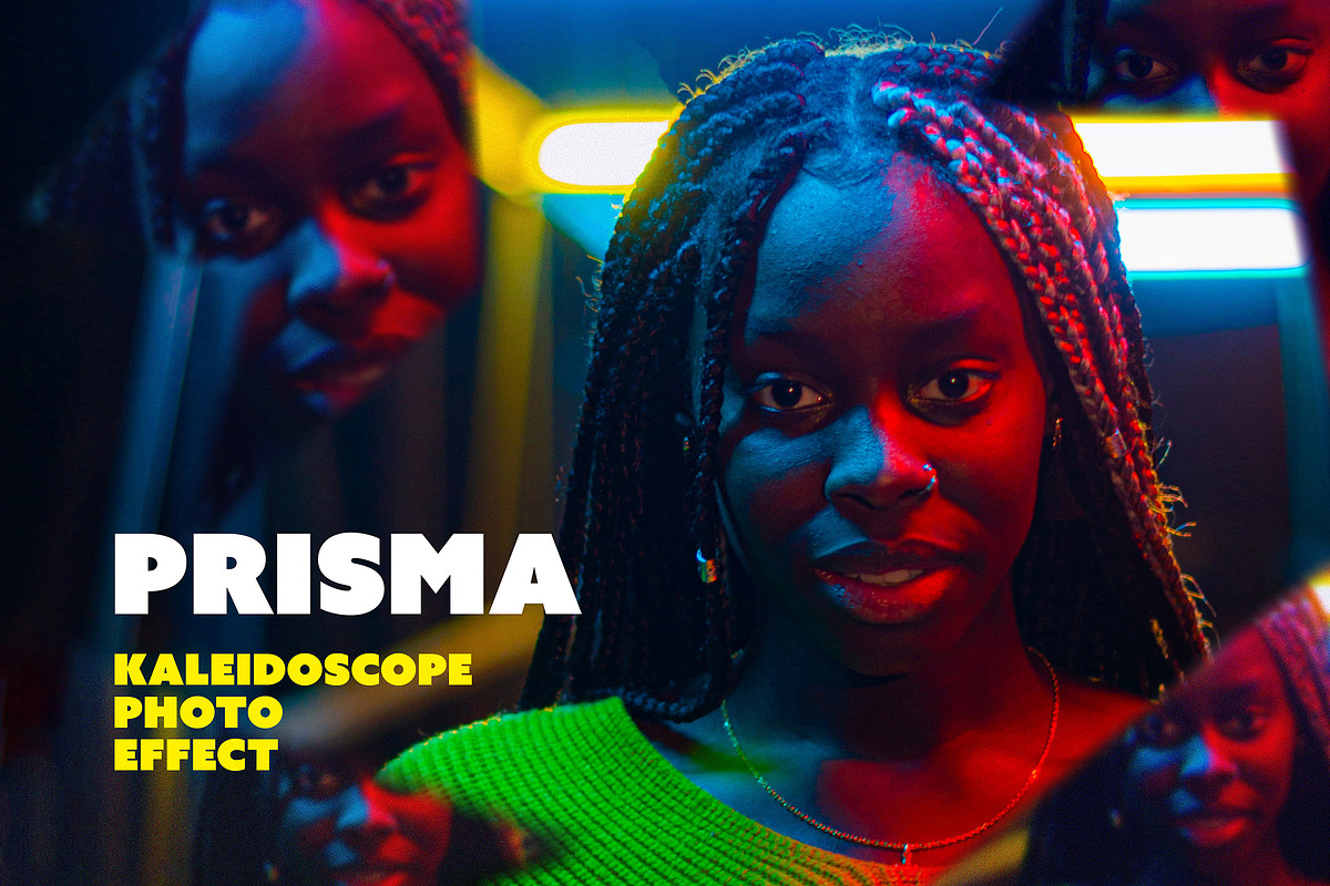 Prisma Kaleidoscope Photo Effect, a Layer Style Add-On by Design Squad
