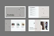 Gray And White Portfolio, a Templates & Theme by wavebreak