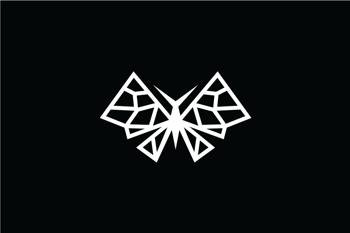 Crystal Butterfly Logo Template, a Branding & Logo Template by Heavtryq ...