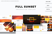 Full Sunset - Presentation Template, a Presentation Template by AQR Studio