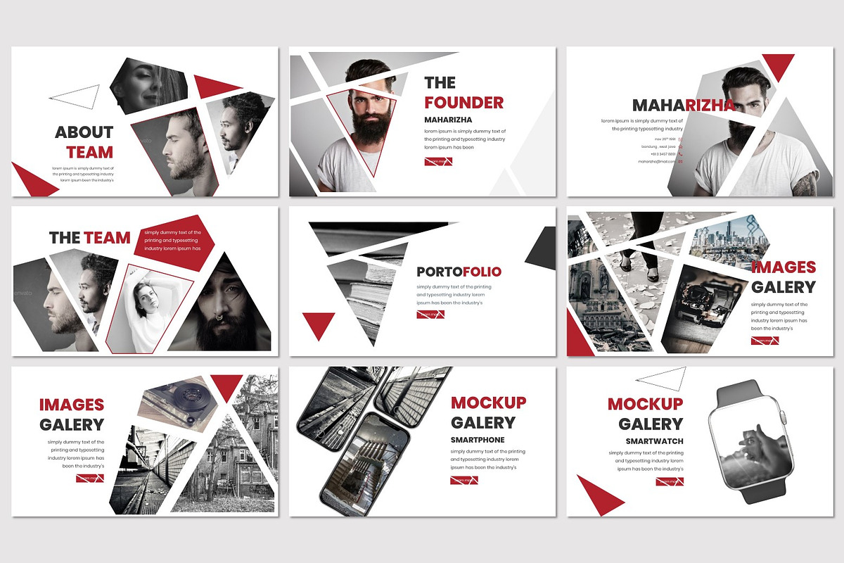 Broken - Powerpoint Template, a Presentation Template by inspirasign
