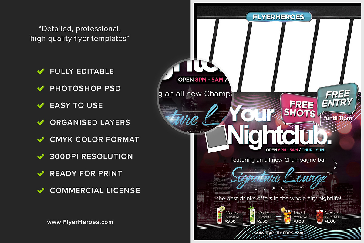 Signature Flyer Template, a Flyer Template by FlyerHeroes