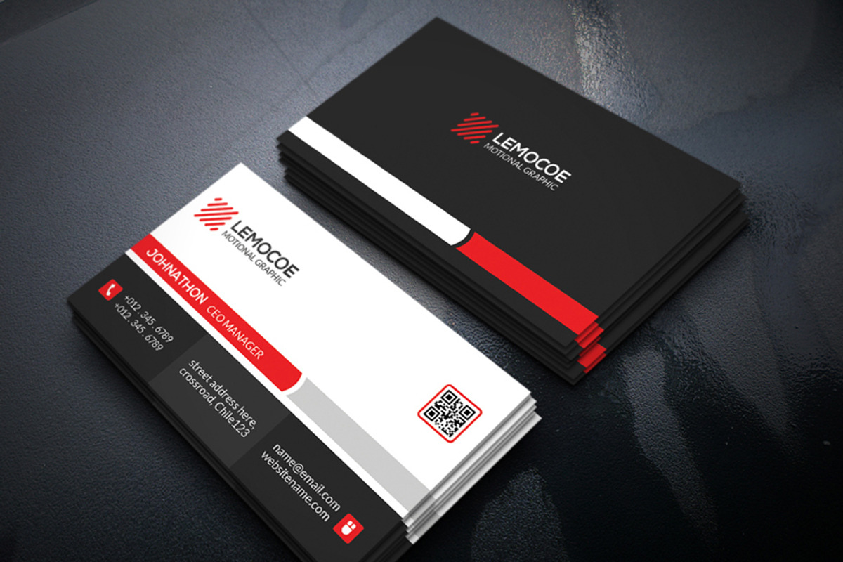 Standard Business Card, a Business Card Template by Creative_Arts