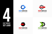 Fast Service logo designs, a Branding & Logo Template by Lucky Creative