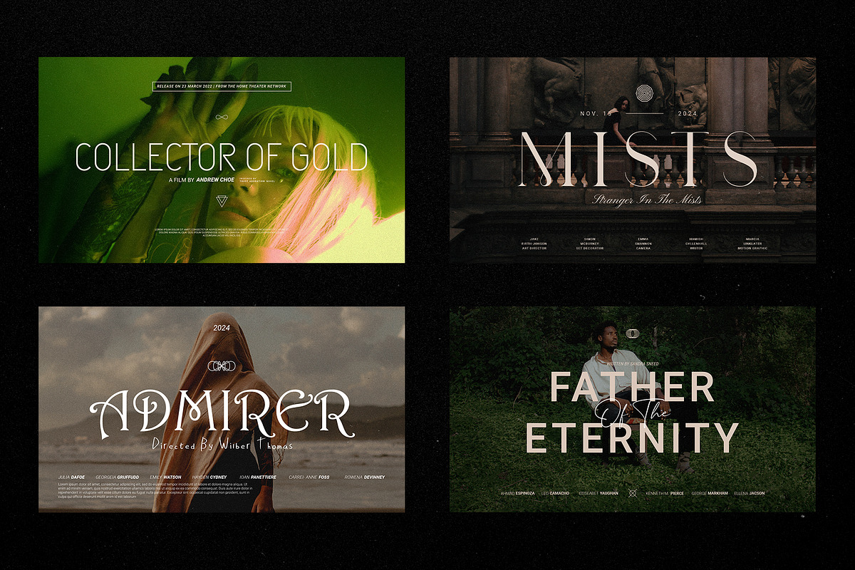 Movie Titles V.3, a Design Template by Pixflow