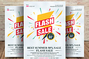 Flash Sale Poster Flyer Template, a Flyer Template by graphicforest