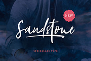 Sandstone - Handwritten Script, a Script Font by Littlehand