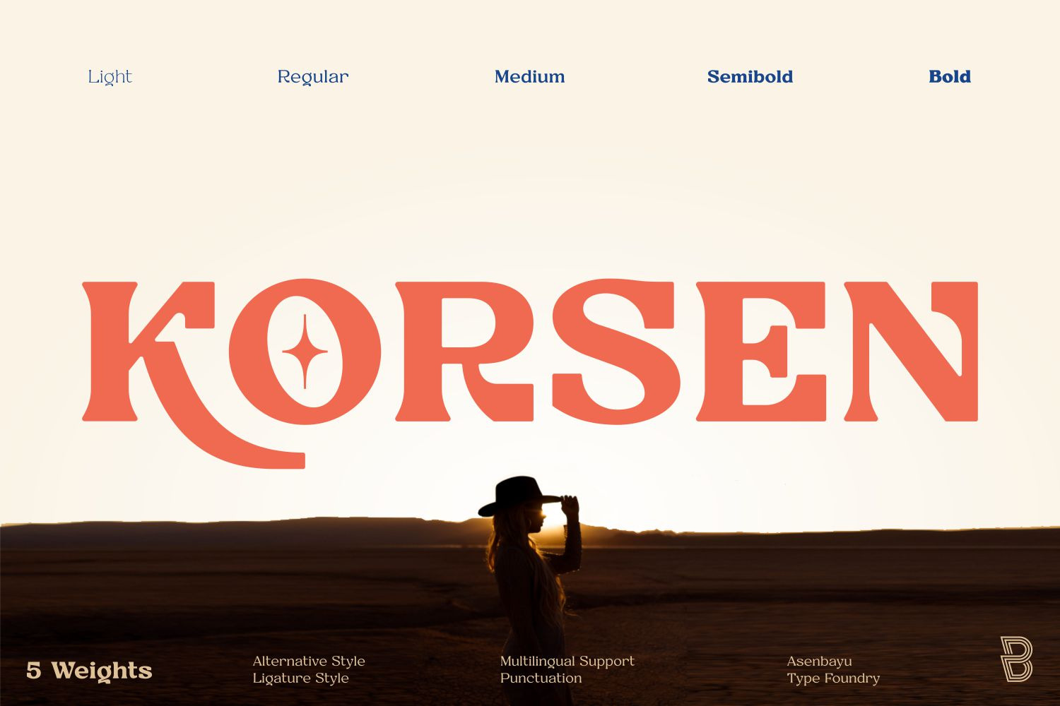 Korsen Fonts Family