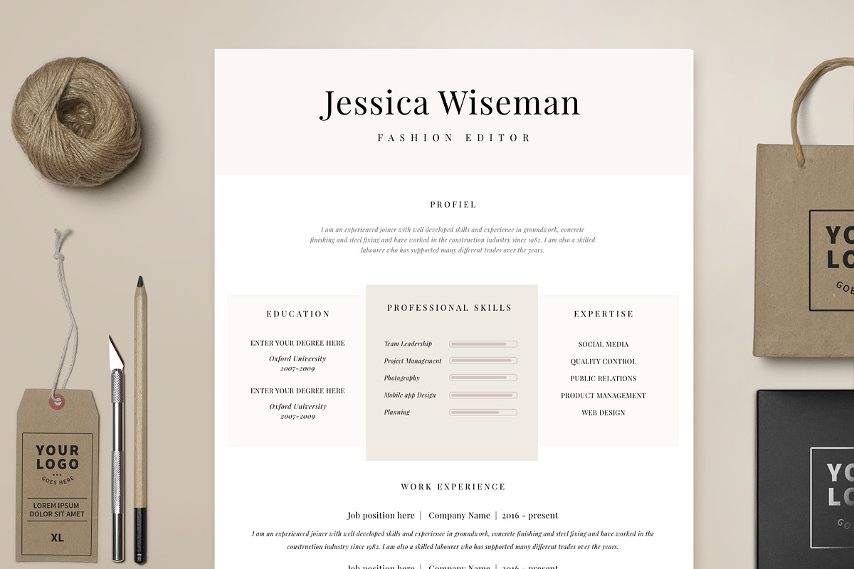 Resume Template CV template | London, a Resume Template by Resume ...