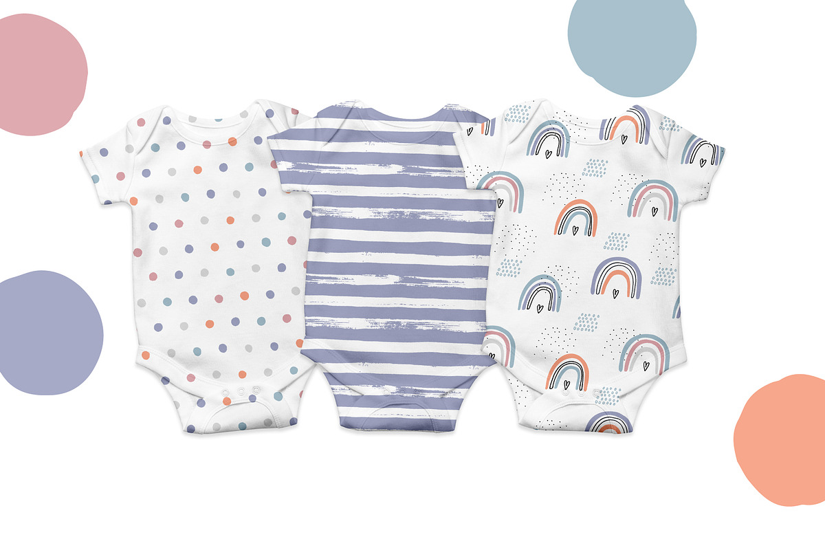 Dreamy patterns, a Pattern Graphic by Olena Kuznietsova | Creative Market