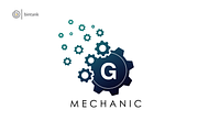 Gear G Logo, a Branding & Logo Template by Bintank Studio