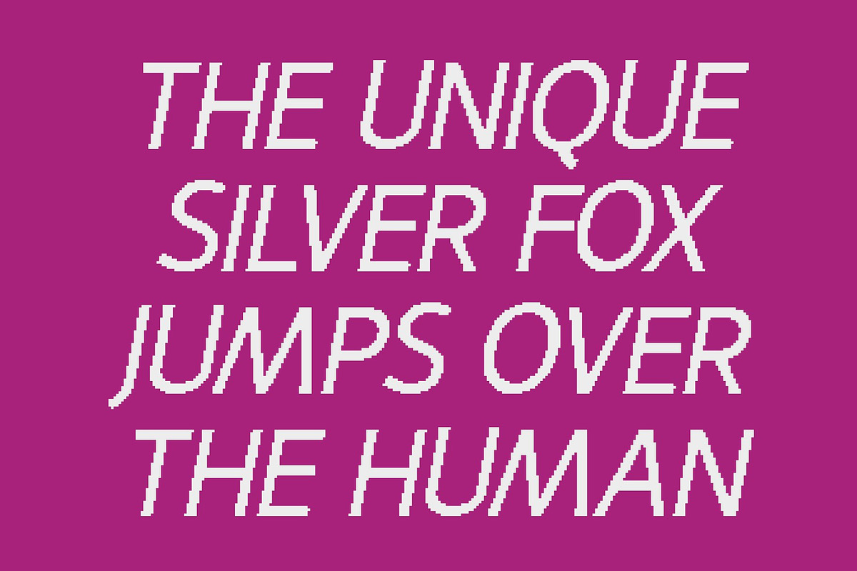 CS Melchior Pixel – Contemporary Sans