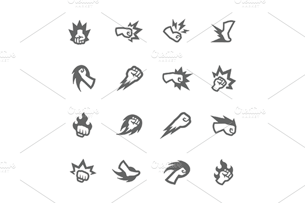 Fight Icons, an Icon by Davooda