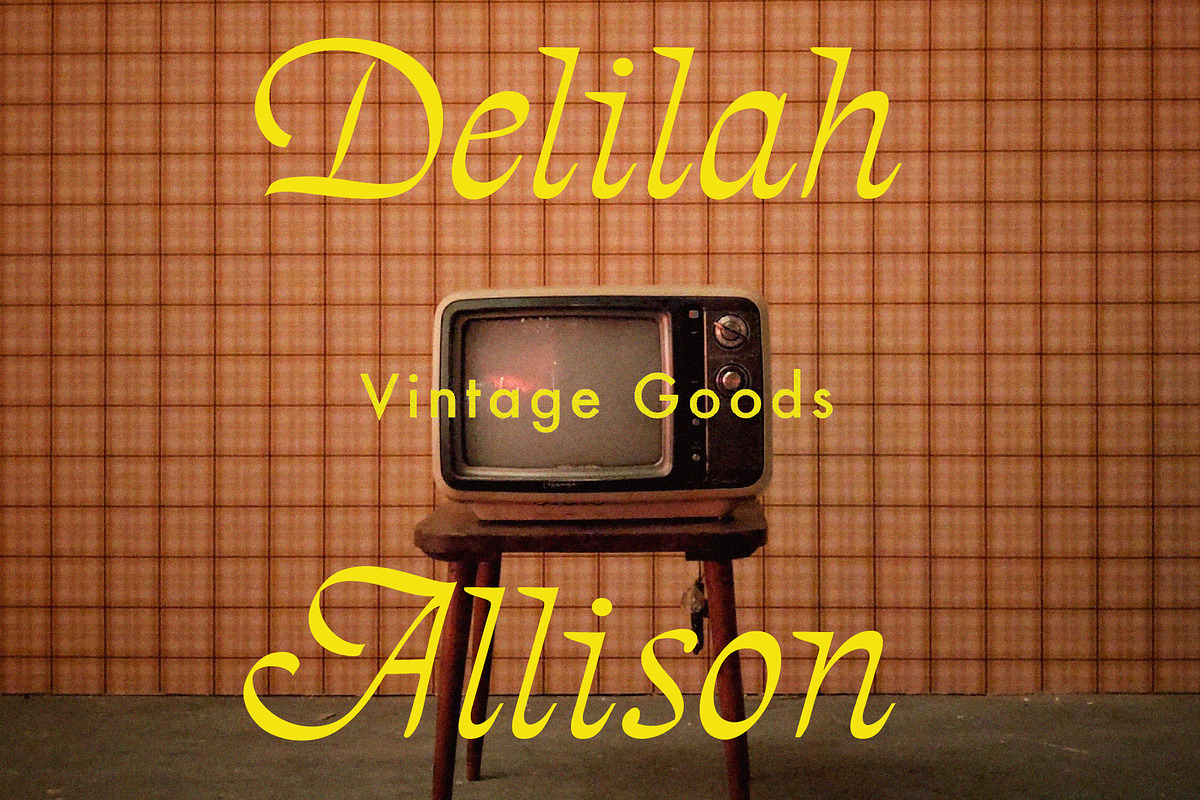 The Directors Italic Typeface, a Script Font by Tropical Type