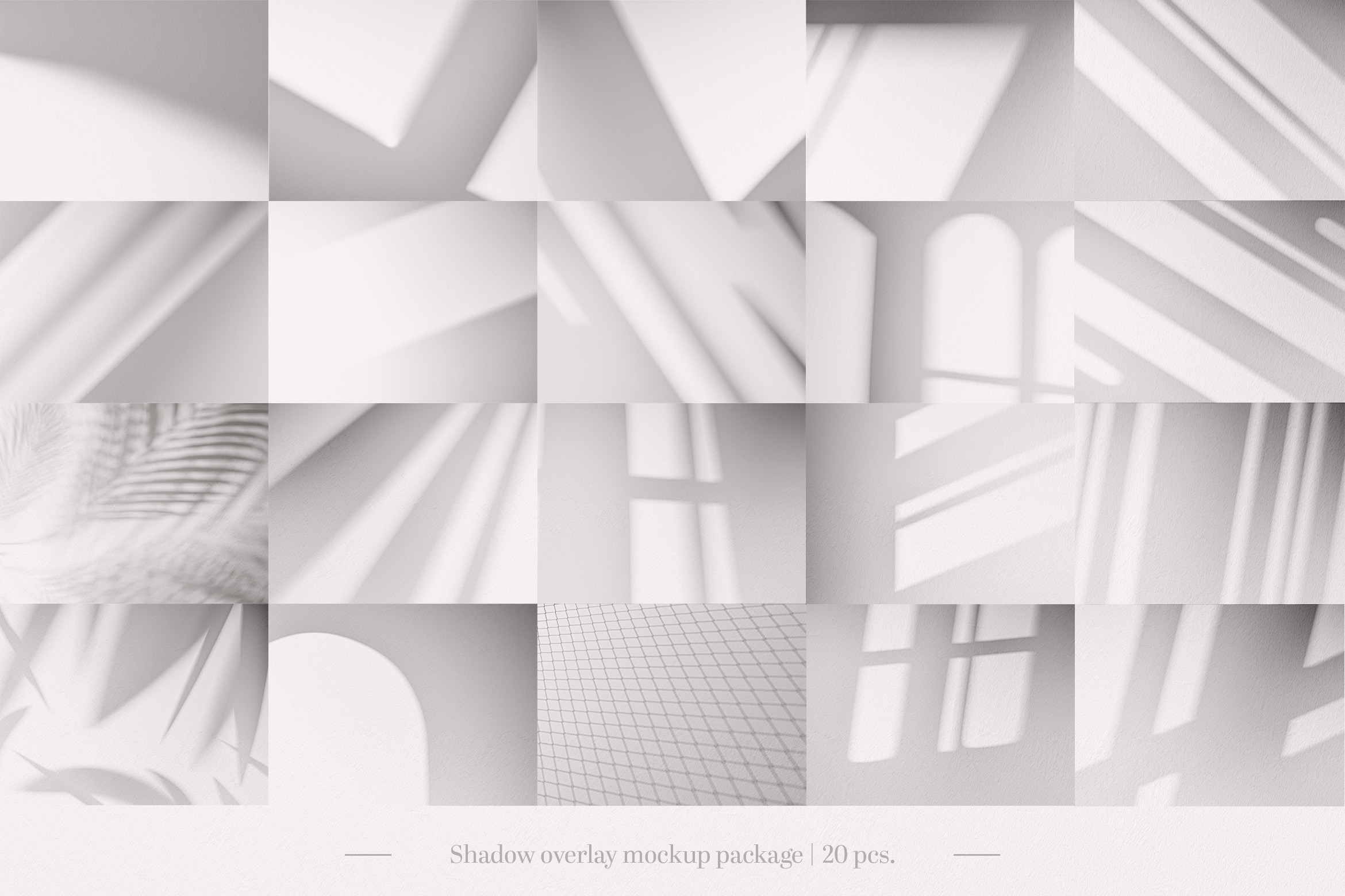 Shadow Overlay Pack Mockup, a Product Mockup by Designer Dude
