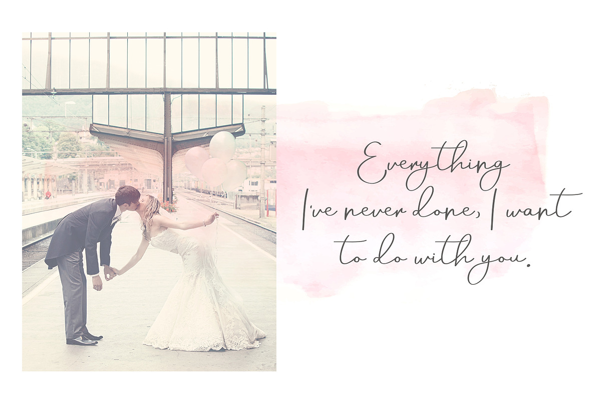 Aneisha Script, a Script Font by MrLetters