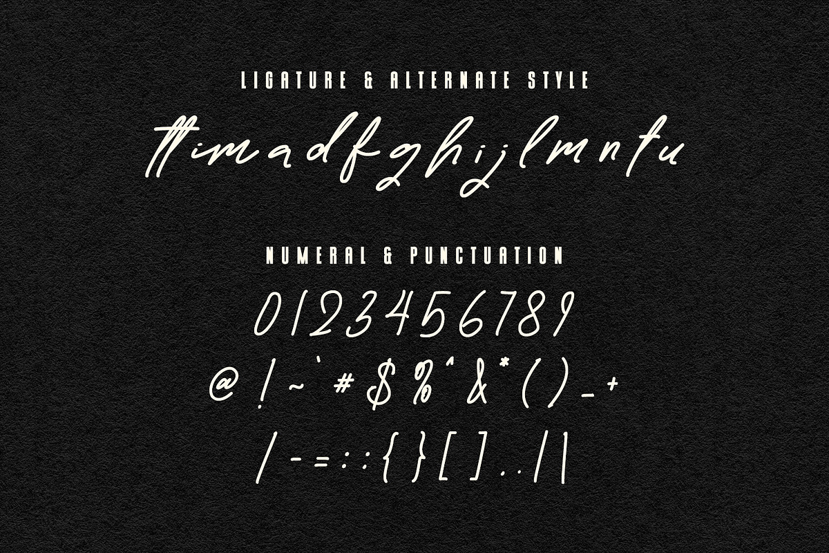 Hajime Script Font Duo Free Sans, a Script Font by Maulana Creative ...